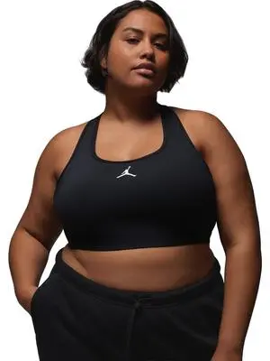 JORDAN Sport Medium-support Padded Jumpman Bra - Black