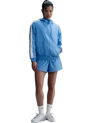 Nike Sportswear Classic Wovens Mid-rise Shorts - Blue