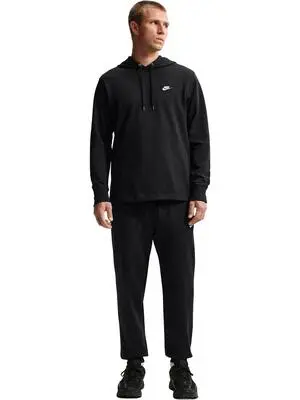 Nike Club Knit Jogger Pants - Black