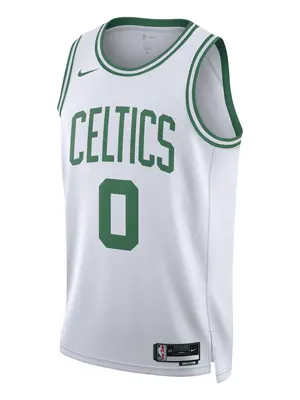 Nike Boston Celtics Association Edition Dri-fit Nba Swingman Jersey - White
