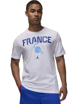Nike France Basketball T-shirt - White