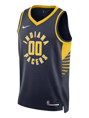 Nike Indiana Pacers Icon Edition Dri-fit Nba Swingman Jersey - Blue