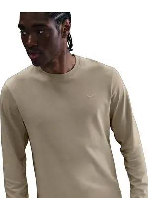 Nike Dri-fit Long-sleeve Versatile Top - Brown