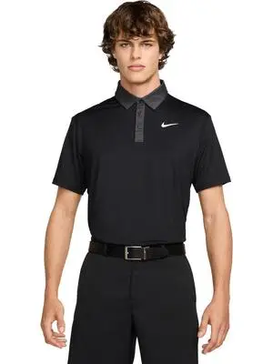 Nike Tour Dri-fit Golf Polo - Black