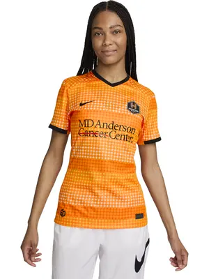 Nike Houston Dash 2024 Stadium Primary Dri-fit Nwsl Replica Jersey - Orange