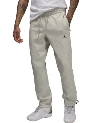 JORDAN Sport Hoop Fleece Dri-fit Pants - Grey