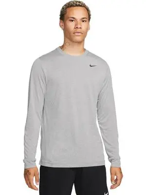 Nike Long-sleeve Fitness Top - Grey