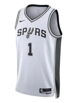 Nike San Antonio Spurs Association Edition Dri-fit Nba Swingman Jersey - White