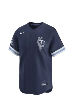 Nike Kansas City Royals City Connect Dri-fit Adv Mlb Limited Jersey - Blue
