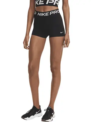 Nike Pro 3" Shorts - Black