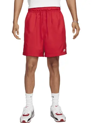 Nike Club Woven Flow Shorts Red