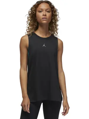 JORDAN Sport Diamond Tank Top - Black
