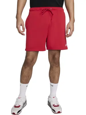 Nike Men's Mesh Flow Shorts Red