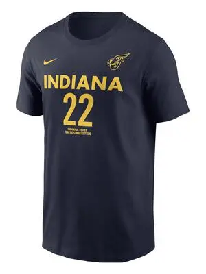 Nike Caitlin Clark Indiana Fever Wnba T-shirt - Blue