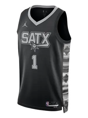 JORDAN San Antonio Spurs Statement Edition Dri-fit Nba Swingman Jersey - Black