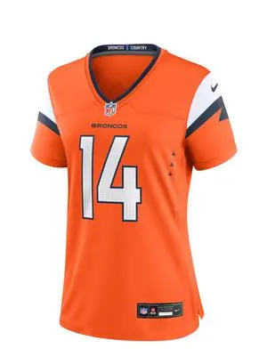 Nike Courtland Sutton Denver Broncos Nfl Game Football Jersey - Orange