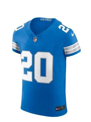 Nike Barry Sanders Detroit Lions Nfl Elite Football Jersey - Blue
