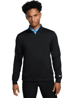 Nike Tour 1/2-zip Golf Top - Black