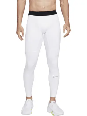 Nike Pro Warm Tights - White