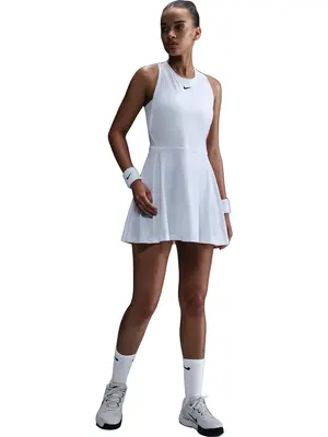 Nike Victory Dri-fit Tennis Dress - White