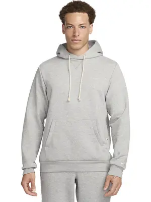 Nike Standard Issue Dri-fit Pullover Basketball Hoodie - Grey