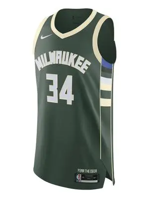 Nike Giannis Antetokounmpo Bucks Icon Edition 2020 Nba Authentic Jersey - Green