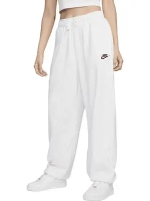Nike Sportswear Club Fleece Mid-rise Oversized Sweatpants - Brown