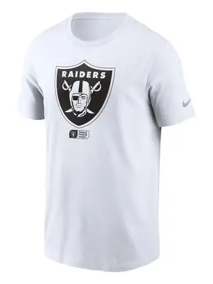 Nike Las Vegas Raiders Faded Essential Nfl T-shirt - White