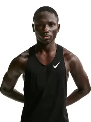 Nike Aeroswift Dri-fit Adv Running Singlet - Black