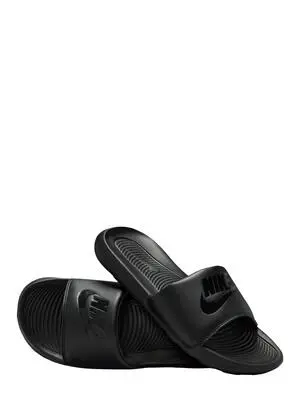 Nike Victori One Slides - Black