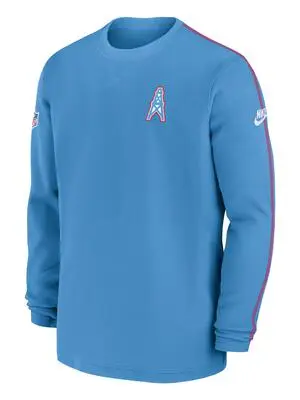 Nike Tennessee Titans Nfl Logo Coach Long-sleeve Top - Blue