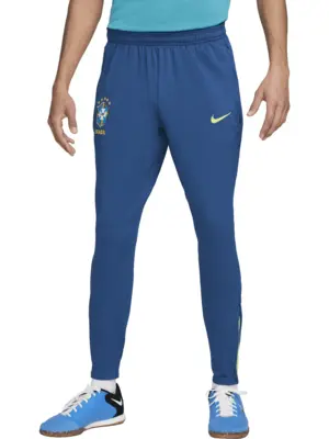 Nike Brazil Strike Dri-fit Soccer Knit Pants - Blue