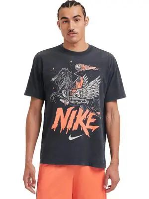 Nike Max90 Basketball T-shirt - Black