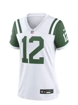 Nike Joe Namath Nfl Game Football Jersey - White