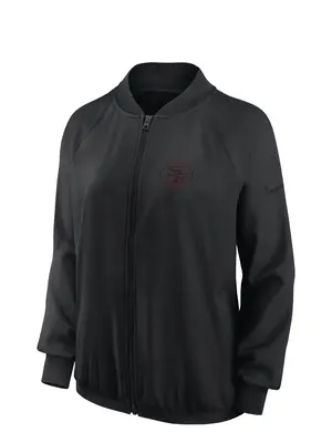 Nike San Francisco 49ers Dri-fit Nfl Full-zip Jacket - Black