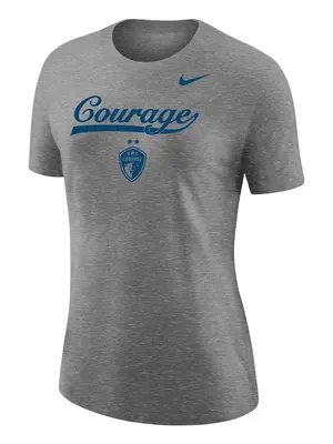 Nike North Carolina Courage Soccer Varsity T-shirt - Grey