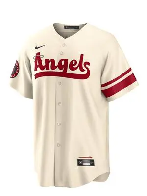 Nike Mlb Los Angeles Angels City Connect Replica Baseball Jersey - Brown