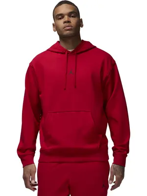 JORDAN Sport Crossover Dri-fit Pullover Hoodie - Red