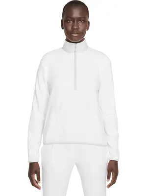 Nike Therma-fit Victory Long-sleeve 1/2-zip Golf Top - White