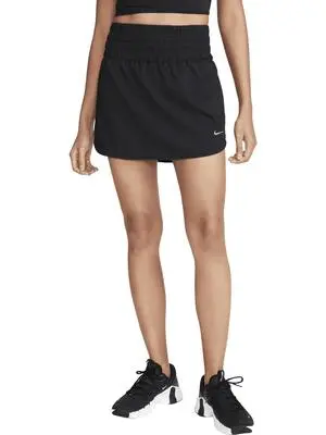 Nike One Dri-fit Ultra High-waisted Skort - Black