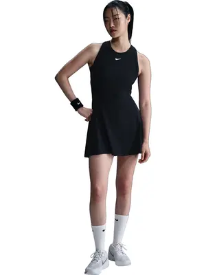 Nike Victory Dri-fit Tennis Dress - Black
