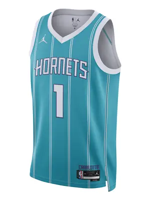 JORDAN Charlotte Hornets Icon Edition Dri-fit Nba Swingman Jersey - Blue
