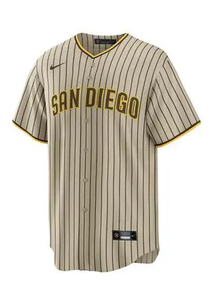 Nike Mlb San Diego Padres Replica Baseball Jersey - Brown