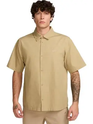 Nike Club Short-sleeve Button-down Shirt - Brown