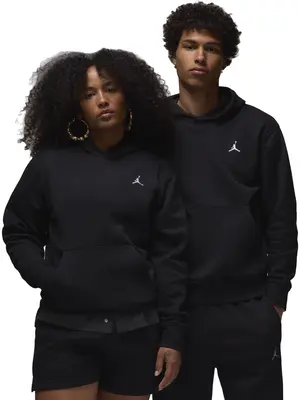 JORDAN Brooklyn Fleece Pullover Hoodie - Black