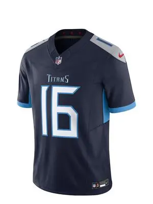 Nike Treylon Burks Tennessee Titans Nfl Limited Football Jersey - Blue