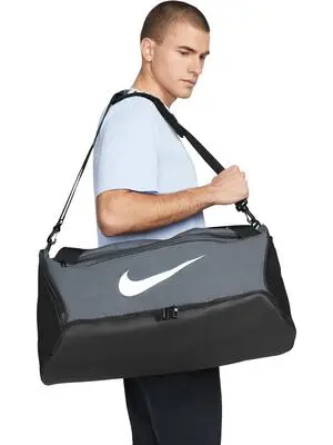 Nike Brasilia 9.5 Training Duffel Bag - Grey