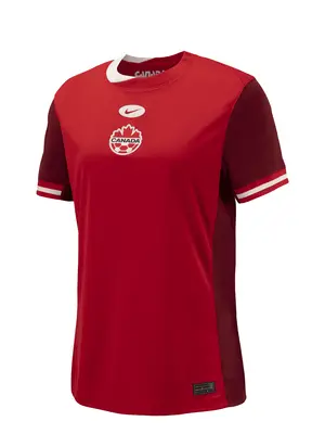 Nike Canada 2024 Stadium Home Dri-fit Soccer Replica Jersey - Red