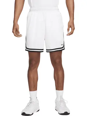 Nike Dri-fit 6" Basketball Shorts - White