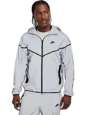 Nike Tech Woven Reflective Jacket - Grey